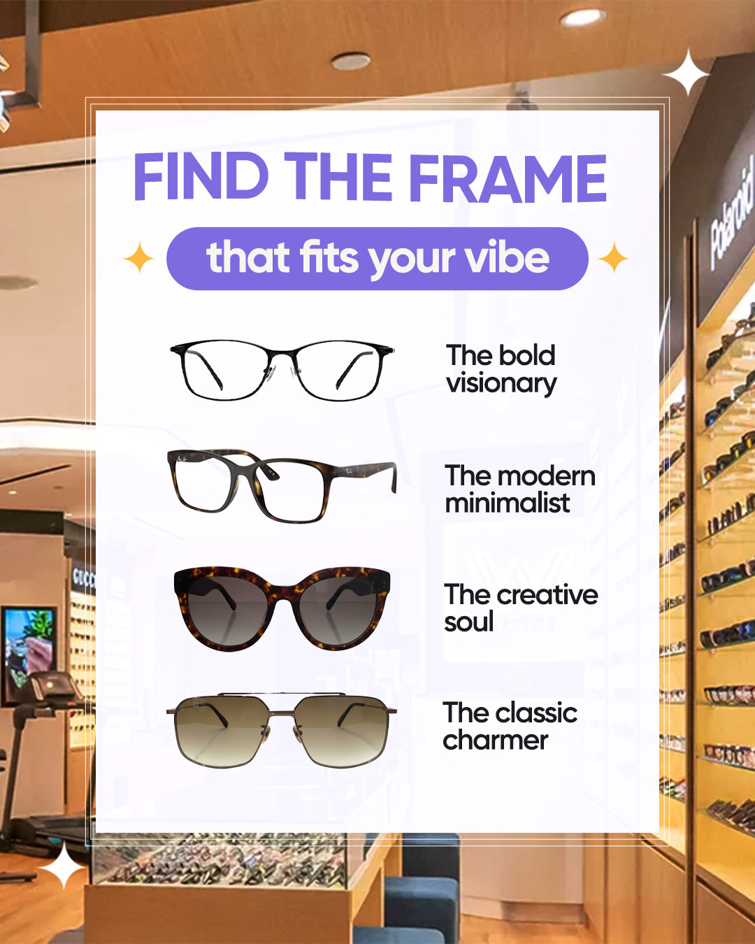 Your Glasses, Your Story: Find Your Perfect Frame at W Op... | Kallang ...